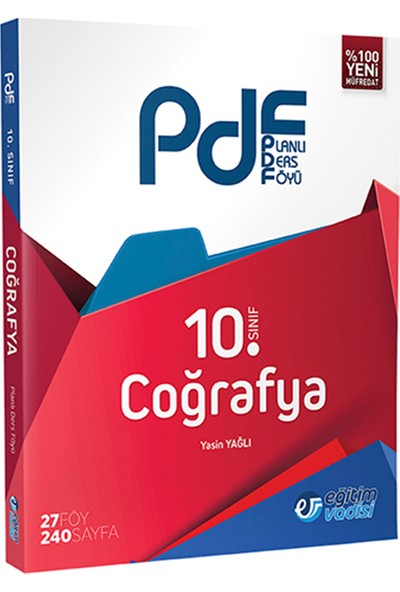 Eğitim Vadisi Yayınları 10. Sınıf Coğrafya Planlı Ders Föyü (PDF) Eğitim Vadisi Yayınları 10. Sınıf Coğrafya Planlı Ders Föyü (PDF)