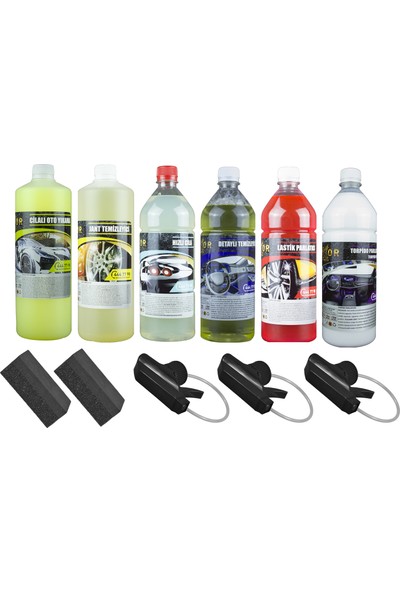 Luxor Kimya Muhteşem 6'lı Oto Bakım Seti