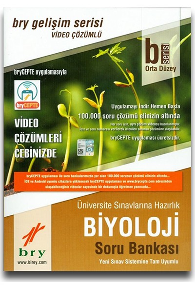 Birey B Serisi Biyoloji Soru Bankası Orta Düzey Birey B Serisi Biyoloji Soru Bankası Orta Düzey