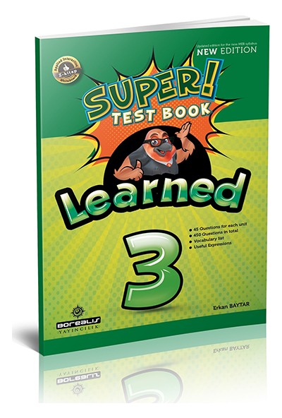 Borealis Learned 3. Sınıf Super Test Book Borealis Learned 3. Sınıf Super Test Book