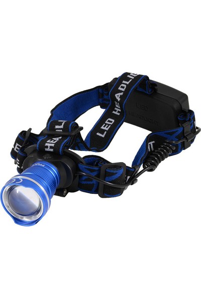 Police Ps 1824 Cree T6 Led Zoom Şarjlı Kafa Feneri Flaşör 1 x 18650 Police Ps 1824 Cree T6 Led Zoom Şarjlı Kafa Feneri Flaşör 1 x 18650