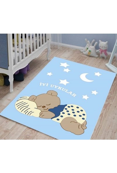 Karnaval Uykucu Çocuk Odası Halısı