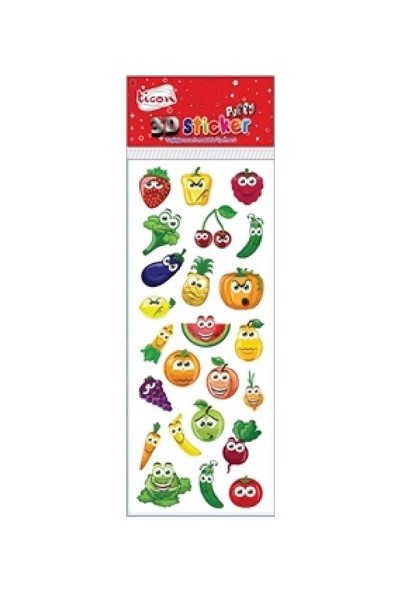 Ticon 276431 Meyveler Sticker