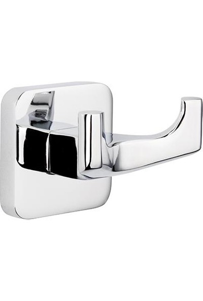 Tema Banyo Kare Bornoz Askılık 2'Li İkili 71723