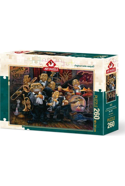 Art Puzzle Louis Armstrong 260 Parça Puzzle Art Puzzle Louis Armstrong 260 Parça Puzzle