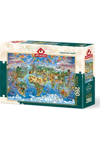 Art Puzzle Dünyadan Renkler 260 Parça Puzzle
