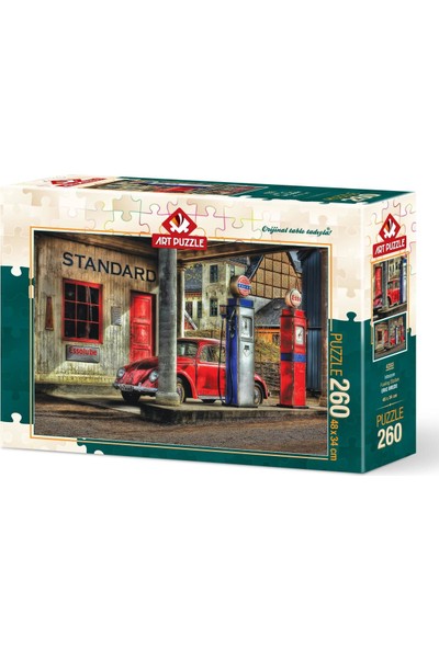 Art Puzzle İstasyon 260 Parça Unisex Çocuk Puzzle Art Puzzle İstasyon 260 Parça Unisex Çocuk Puzzle