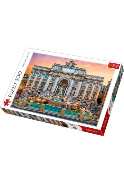 Trefl Puzzle Fontanna Di Trevi, Rome 500 Parça Puzzle Trefl Puzzle Fontanna Di Trevi, Rome 500 Parça Puzzle