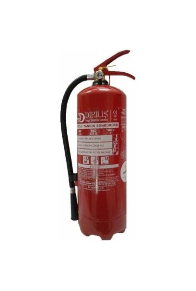 Diriliş Yangın Söndürme Tüpü Söndürücü 6 Kg. Diriliş Yangın Söndürme Tüpü Söndürücü 6 Kg.