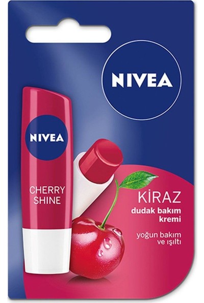 Nivea Fruity Shine Kiraz Lipstick 4,8 gr Dudak Bakımı Nivea Fruity Shine Kiraz Lipstick 4,8 gr Dudak Bakımı