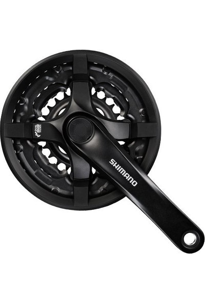 Shimano Tourney FC-TY501 Aynakol Siyah 42-34-24 Shimano Tourney FC-TY501 Aynakol Siyah 42-34-24