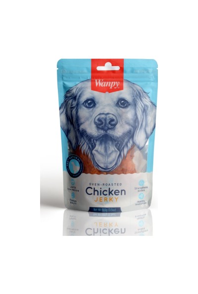 Wanpy Oven Roasted Gerçek Tavuk Fileto 90 gr Köpek Ödülü Wanpy Oven Roasted Gerçek Tavuk Fileto 90 gr Köpek Ödülü