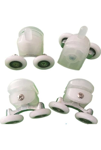 Royal Duş Duşakabin Yedek Parça Cam Kabin Teker Seti 2 Adet Üst 2 Adet Alt