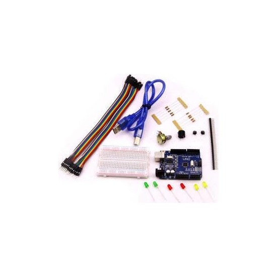 Arduino Uno R3 Eğitim Seti-Arduino Uno Başlangıç Seti - Fiyatı
