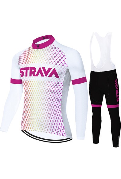 Erkek Bisiklet Giyim Mtb Jersey + 3D Jel Yastıklı Bisiklet Pantolonu Uzun Kollu Bisiklet Seti Pro Takım