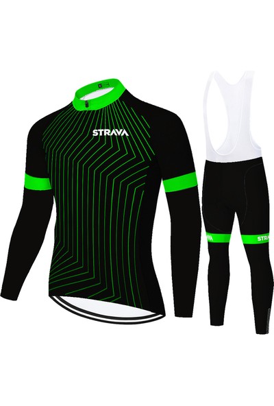 Uzun Kollu Jarse Bisiklet Kıyafetleri Bisiklet Giyim Erkek Spor Ropa Ciclismo Mtb Bisiklet Seti