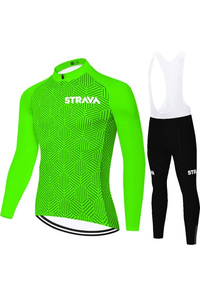 Erkek Bisiklet Jersey Uzun Kollu Mtb Kıyafet + Askı Pantolon Bisiklet Giyim Seti Erkek Bisiklet Jersey Uzun Kollu Mtb Kıyafet + Askı Pantolon Bisiklet Giyim Seti