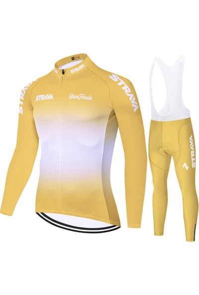 Erkek Uzun Kollu Bisiklet Forması + Önlük Pantolon Yol Bisikleti Ekipmanları Mtb Giyim Yarış Takımı Erkek Uzun Kollu Bisiklet Forması + Önlük Pantolon Yol Bisikleti Ekipmanları Mtb Giyim Yarış Takımı
