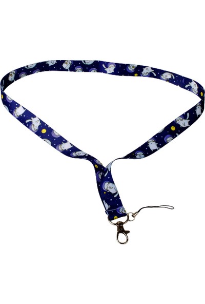 Afillix Concept Lacivert Astronot Kedi Tasarım Boyun Askı Ipi Afillix Concept Lacivert Astronot Kedi Tasarım Boyun Askı Ipi