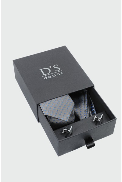 D'S Damat Ds Damat Standart Kravat-Mendil-Kol Düğmesi Aksesuar Setleri D'S Damat Ds Damat Standart Kravat-Mendil-Kol Düğmesi Aksesuar Setleri