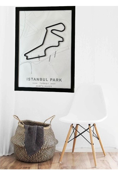 Istanbul Park F1 Pist Haritası-Tablo Istanbul Park F1 Pist Haritası-Tablo