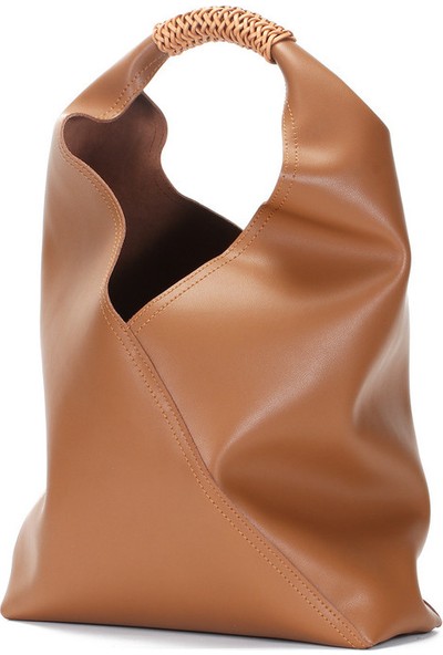 Goodluck 30*10*23CM Kadın Büyük Kapasiteli Tote Omuz Çantası - Kahverengi (Yurt Dışından)