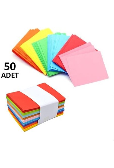 Hobialem 50 Adet Renkli Zarf 7x9 cm Renkli Mini Zarflar Karışık Renklerde Kartvizit Zarfı Hobialem 50 Adet Renkli Zarf 7x9 cm Renkli Mini Zarflar Karışık Renklerde Kartvizit Zarfı