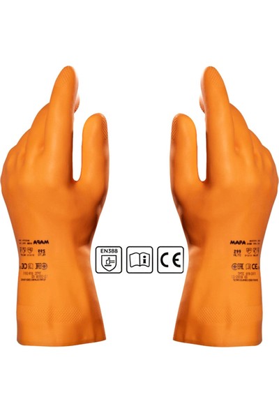 Badem10 Endüstriyel Kimyasal Koruma Eldiven Iş Güvenlik Eldiveni No:10 (1 Çift)