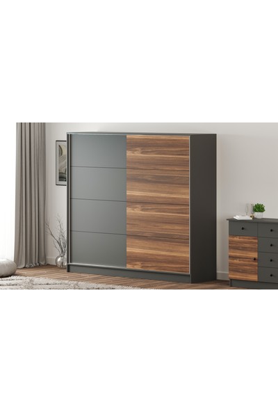 Rabi Mobilya Paris Sürgülü Mega Gardırop Rabi Mobilya Paris Sürgülü Mega Gardırop