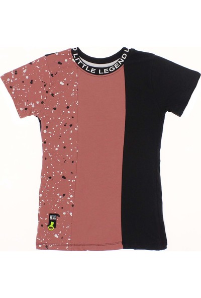 Tuffy Legend Baskılı Erkek Çocuk T-Shirt - Pudra - 10-11 Yaş