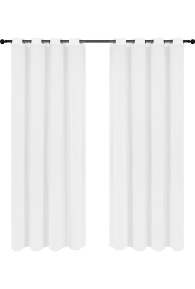 Festnight 225 x 140 cm Beyaz Tül (Yurt Dışından)