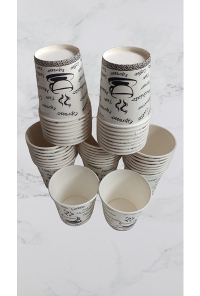 Asmalı Ambalaj 1000 Adet 6.5 Oz Akıtmaz Karton Bardak