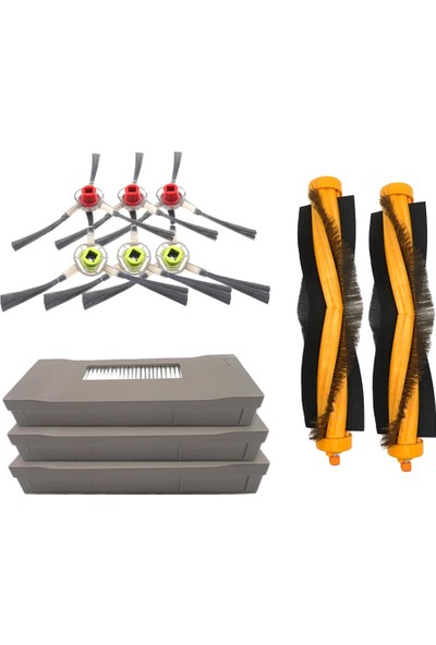 Yan Fırça Ana Fırça Hepa Filtreler Robot Elektrikli Süpürge Için Seti Accs (Yurt Dışından) Yan Fırça Ana Fırça Hepa Filtreler Robot Elektrikli Süpürge Için Seti Accs (Yurt Dışından)
