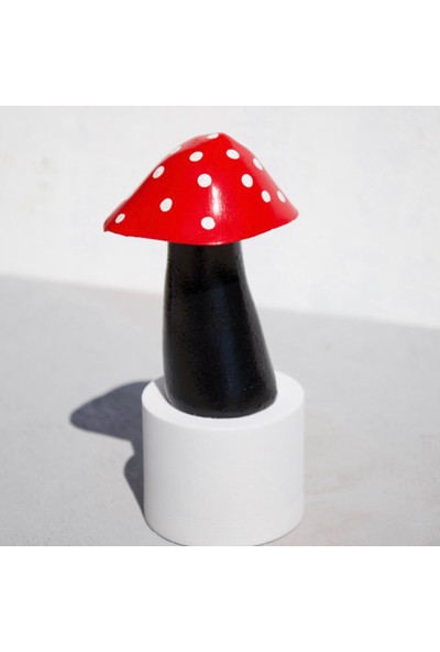 Craft House Şirin Mantar Obje - Kısa Boy