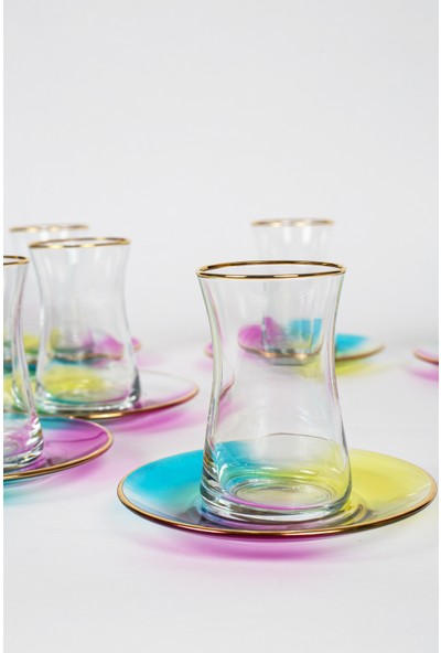 Rainbow 12 Parça Çay Seti 132 cc