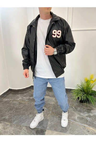 Nomarc 99 Mevsimlik Siyah Deri Ceket