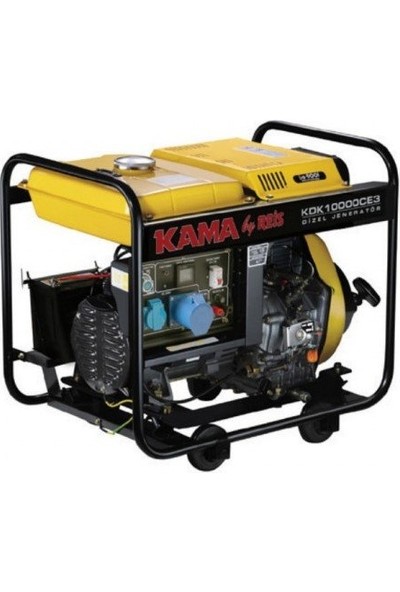 Kama By Reis 9.4 Kva Ipli Marşlı Dizel Jeneratör 380V Kama By Reis 9.4 Kva Ipli Marşlı Dizel Jeneratör 380V