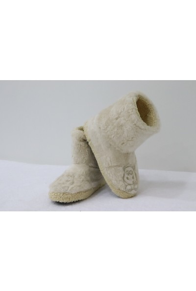 EMY1948 Hipopotam Nakışlı Unisex Çocuk Panduf Ev Botu