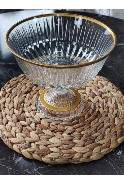 Warranty Kitchen Lizbon Cam Asitli Kesme Sunumluk Kase Gold Warranty Kitchen Lizbon Cam Asitli Kesme Sunumluk Kase Gold