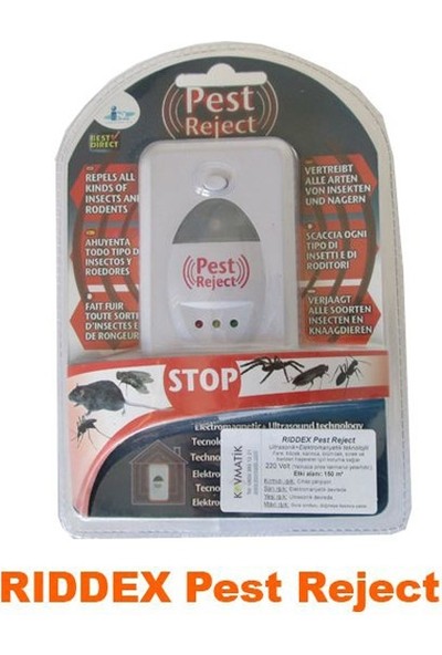 Roxo Shop Riddex Pest Reject Haşere Kovucu Roxo Shop Riddex Pest Reject Haşere Kovucu