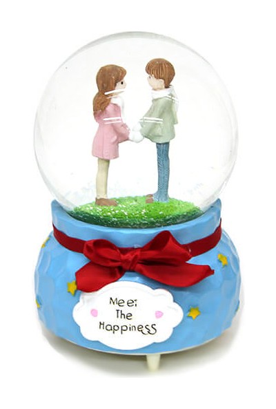 Kar Küresi Mutlulukla Tanışmam