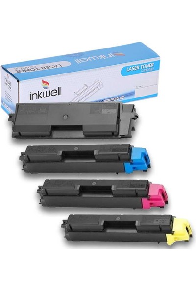 Tk 590 Kyocera FS-C5250DN 1 Set Uyumlu Muadil Toner Tk 590 Kyocera FS-C5250DN 1 Set Uyumlu Muadil Toner
