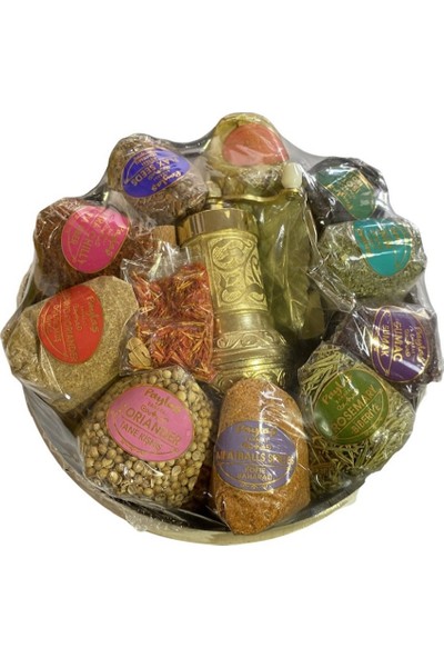 Paylaş Değirmenli Sepet Baharat