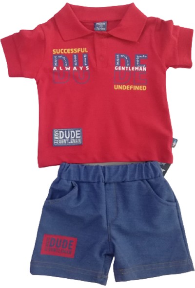 Nazar Bebe Erkek Çocuk Polo Yaka Takım