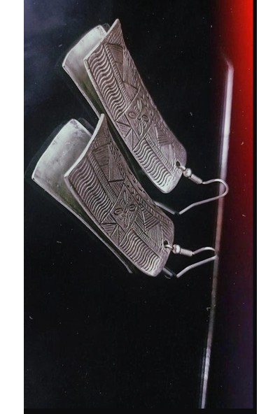 Açılım Collection Kadın Anntik Gümüş Kaplamaküpe