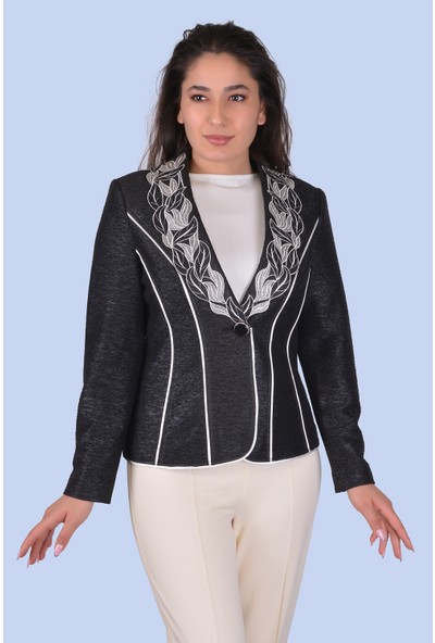 Sude Nakışlı Ceket 50216-1