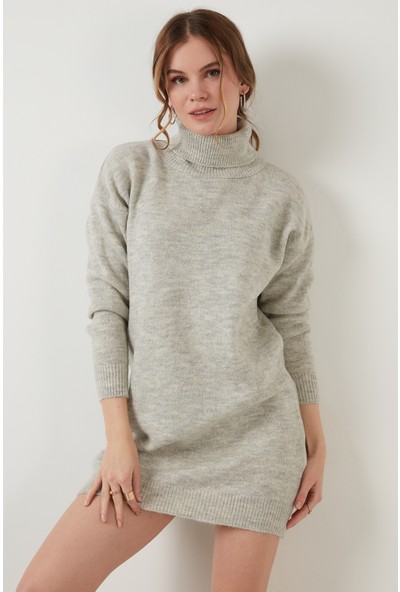 Lela Balıkçı Yaka Uzun Kollu Tunik Bayan Tunik 4614585