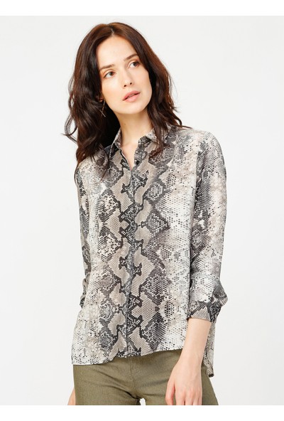 Fabrika Siyah - Beyaz Gömlek