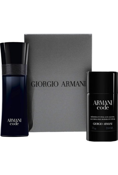 Giorgio Armani Code Edt 75 ml Erkek Parfüm Seti