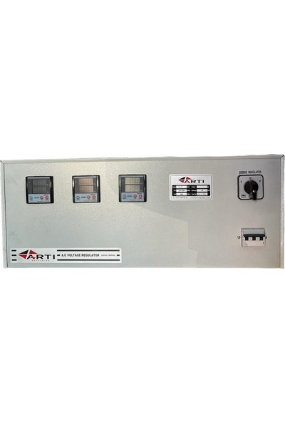 Arti Regülatör 15 Kva Trifaze Servo Kontrollü Voltaj Regülatörü (275 – 430 V) Arti Regülatör 15 Kva Trifaze Servo Kontrollü Voltaj Regülatörü (275 – 430 V)